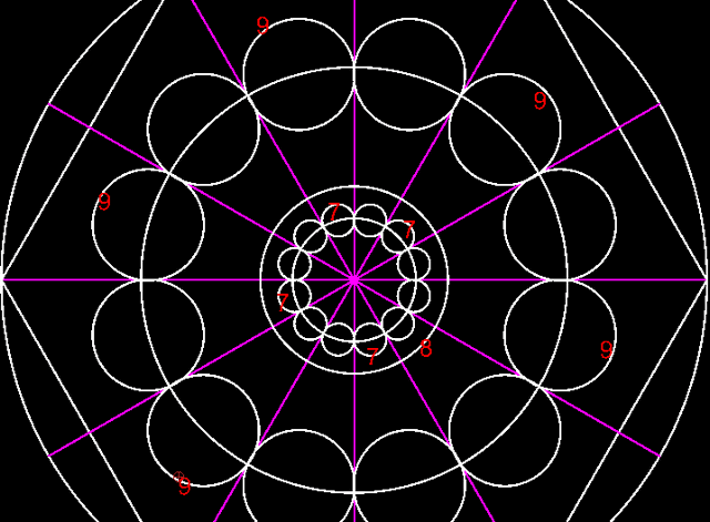 How to construct - a Rose Window - QCAD Tips and Tutorials - QCAD Forum