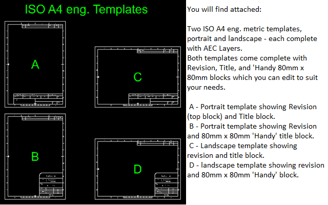 ISO Metric Engineering Templates - Creating DXF/DWG items - QCAD Forum