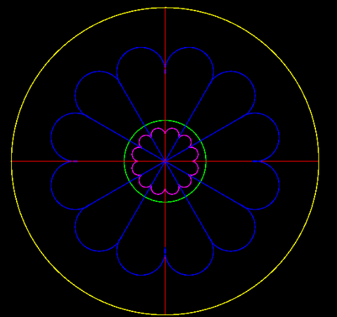 How to construct - a Rose Window - QCAD Tips and Tutorials - QCAD Forum